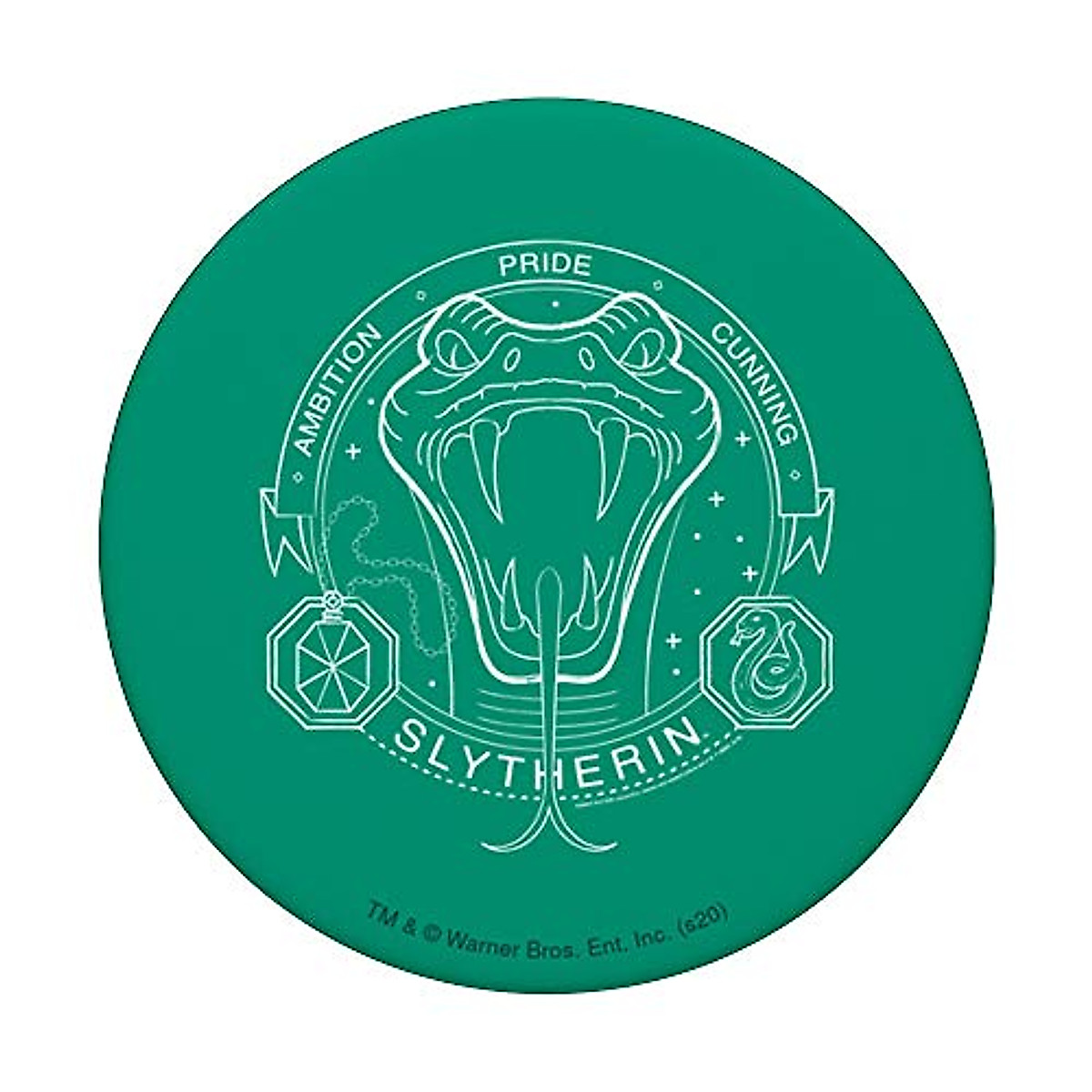 Harry Potter Slytherin Badge PopSockets Swappable PopGrip
