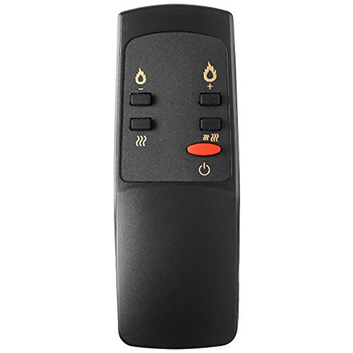 Cambridge Callisto 35" Wall Mounted Electric Fireplace Heater with Realistic Multi-Color Flame and Driftwood Log Display, White Curved Panel Wall Fireplace with Remote Control and Adjustable Heat