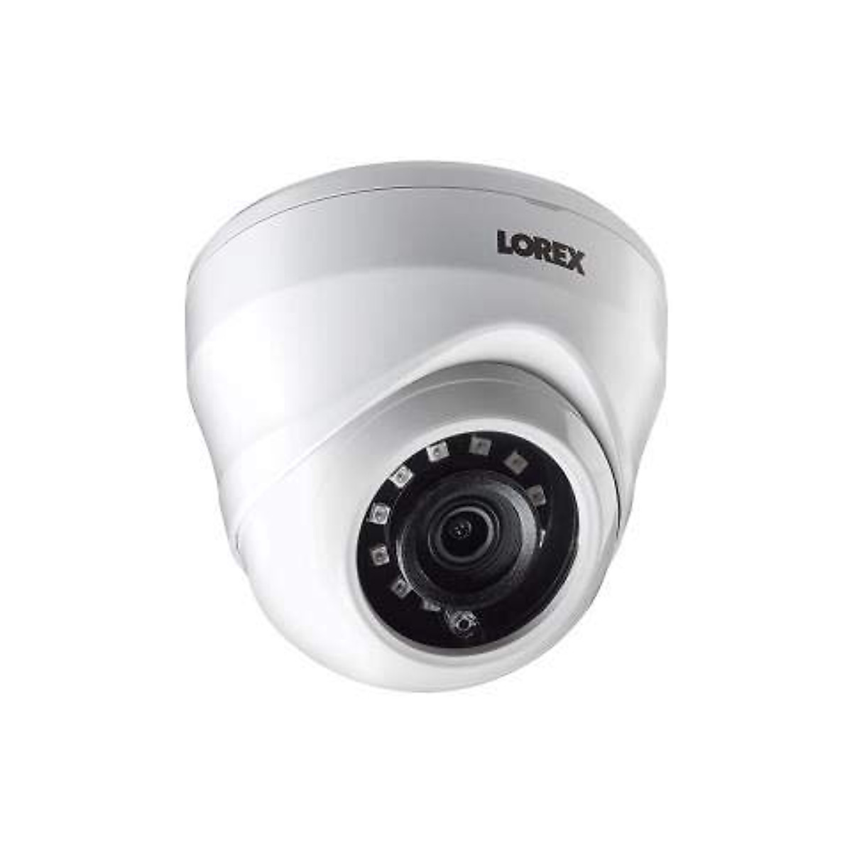 Lorex Technology LAE221 Indoor/Outdoor 1080p HD Analog MPX Security Dome Camera, 3.6mm, 130ft IR Night Vision, Works with Lorex MPX DVR, Camera Only, White,4PK (M.) (Renewed)