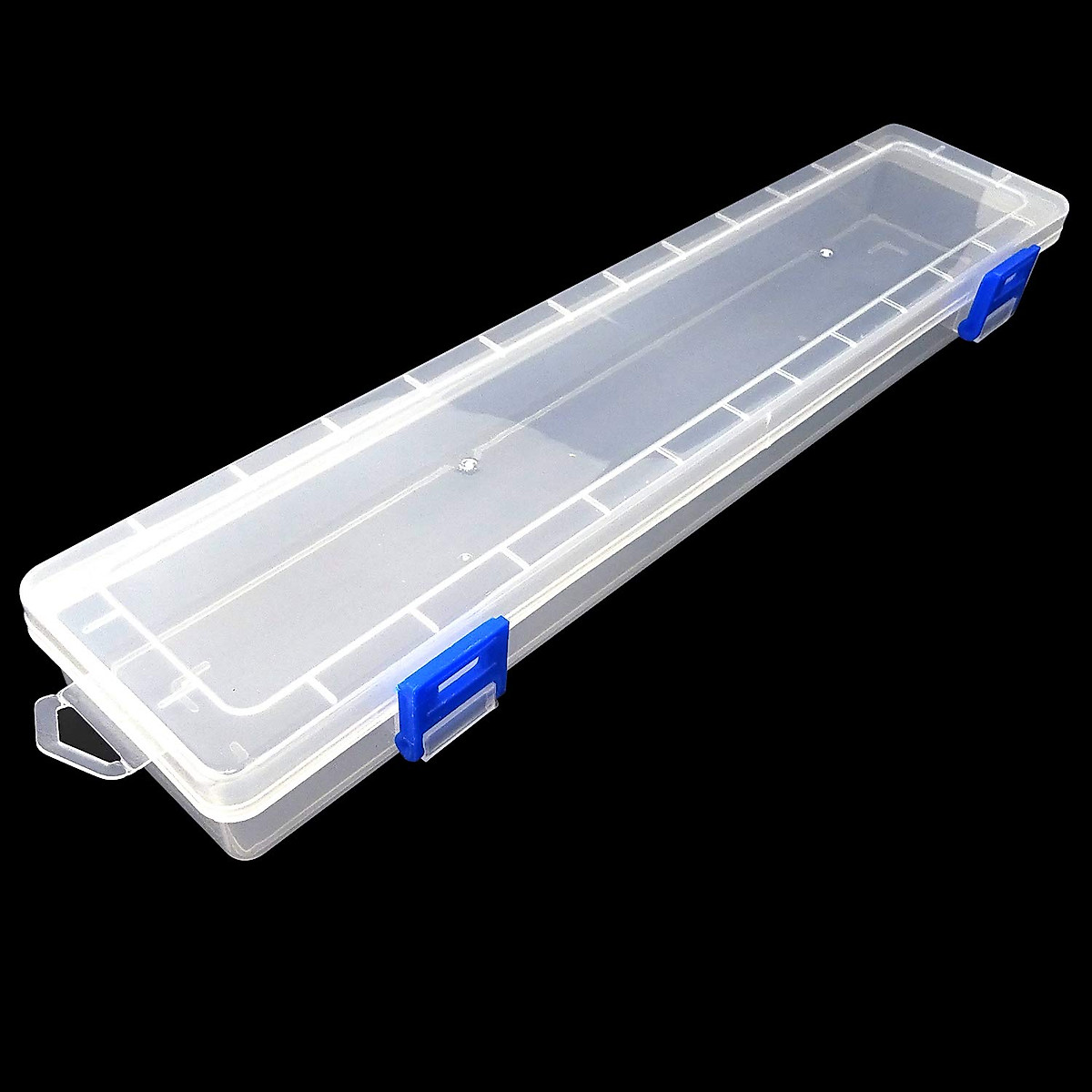 Honbay 13.19 * 2.76 * 1.38inch Paint Brush Holder Paint Brushes Storage Box Container for Watercolour Oil Paint Pencil Drawing Tool