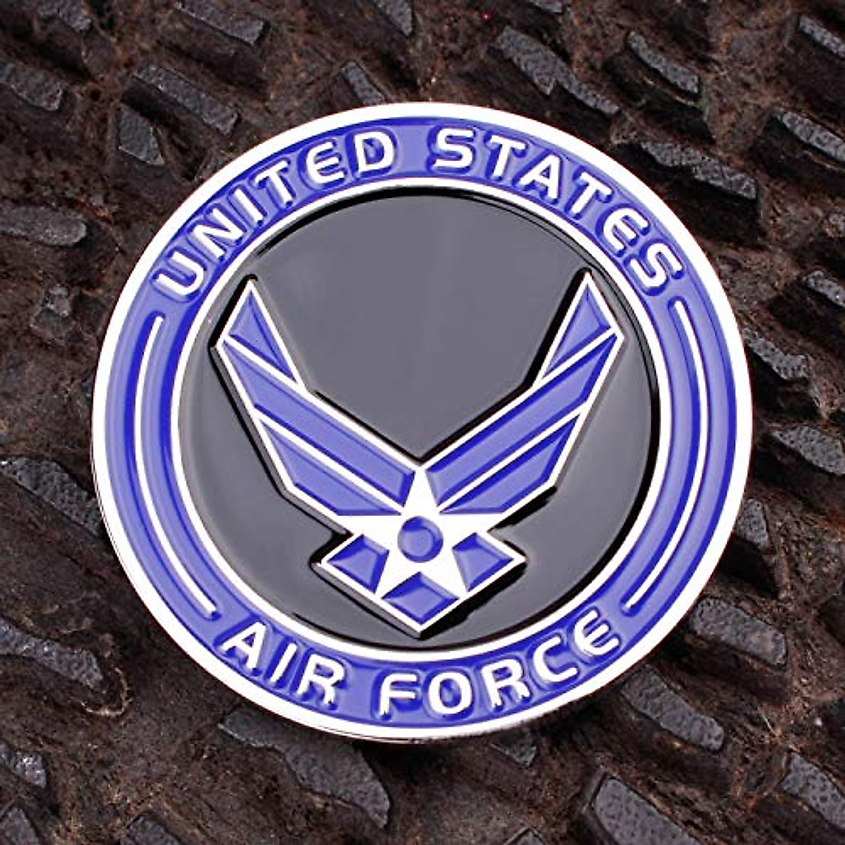 Air Force Technical Sergeant E6 Challenge Coin! United States Air Force Tech Sergeant Rank Military Coin. E-6 USAF Challenge Coin! Designed by Military Veterans - Officially Licensed Product!