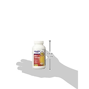 Equate Fiber Laxative Fiber Therapy For Regularity Caplets, 140-Count Bottle