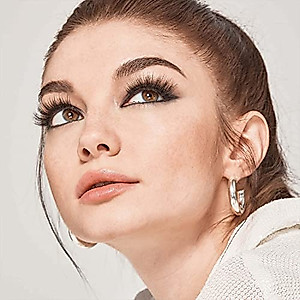 KISS Lash Couture Masterpiece Fake Eyelashes Style 03, ‘Avant-Garde’, One-of-a-Kind Luxe Lash, Hand Woven Faux Mink Synthetic False Eyelashes, 1 Pair