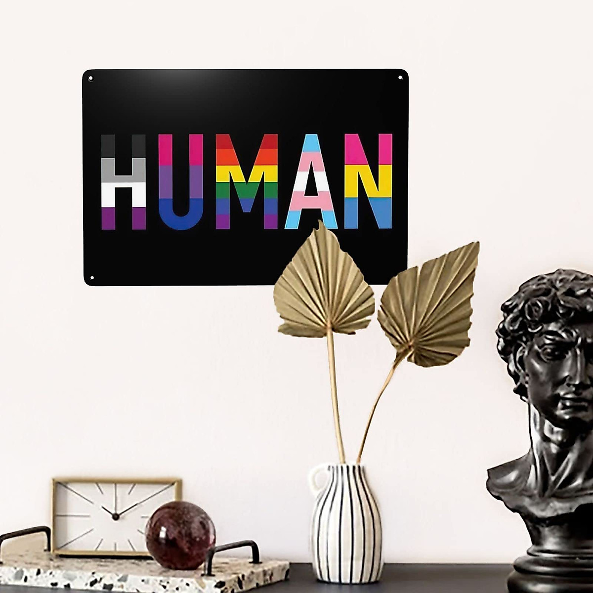 Gay Pride Custom Painting Metal Plate Sign For Home Garden Bars Office Store Club Art Plaque