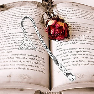 bobauna Celtic Knot Bookmark Irish Jewelry Bookworm Gift for Reader Book Lover (Celtic Knot Bookmark)