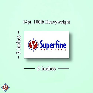 100 Extra Thick Index Cards | Blank Note Card | 14pt (0.014”) 100lb | Heavyweight Thick White Cover Stock | 100 Cards Per Pack - 3 x 5 Inches