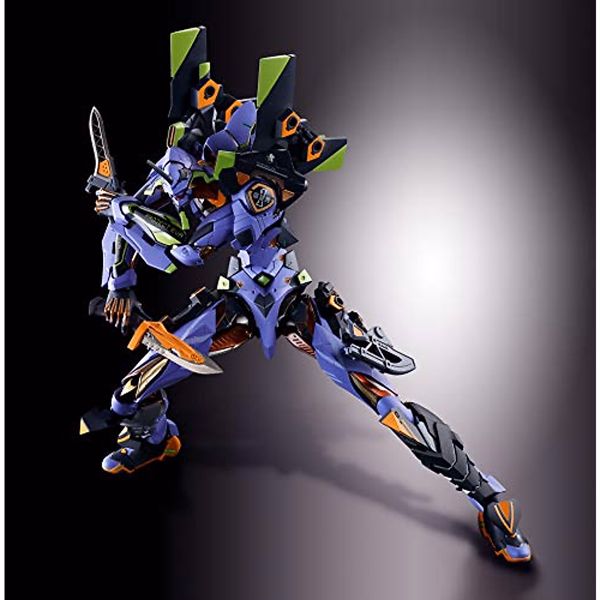 TAMASHII NATIONS Bandai Metal Build Eva-01 Test Type Neon Genesis Evangelion Action Figure