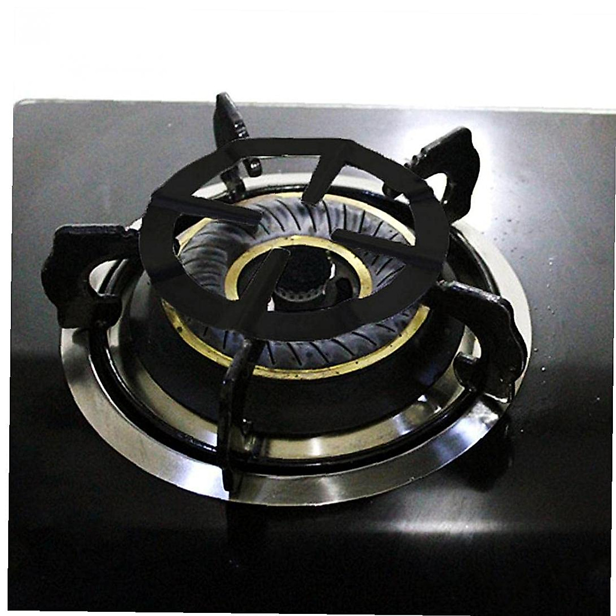 Cast Iron Stove Trivets Coffee Maker Shelves Steel Stovetop Support Shelf Reducer Hob Cooker Coffee Pot Simmer Ring 13.3cm