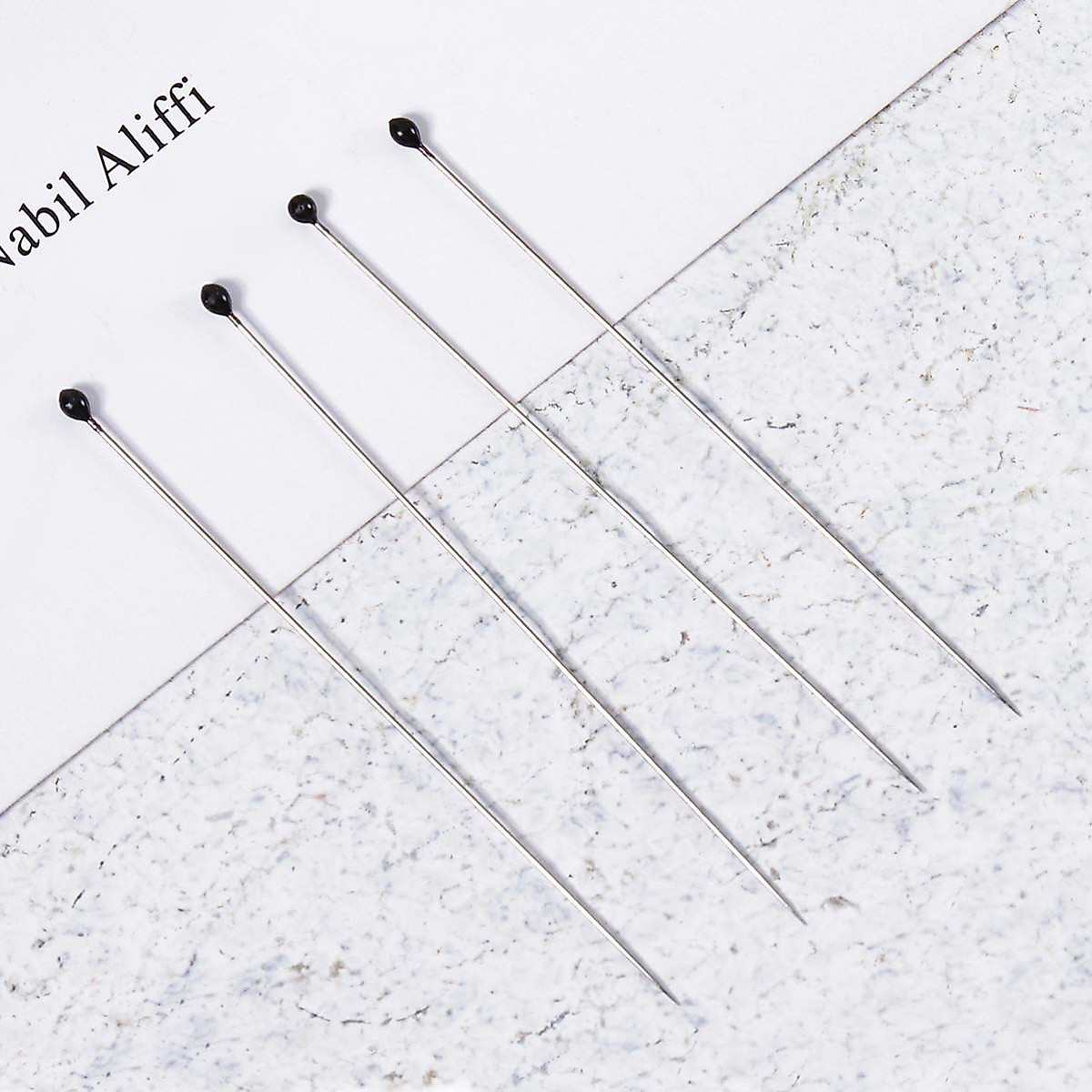 UKCOCO 300 Pcs Stainless Steel Insect Pins,Entomology Pins Needles Insect Specimen Pins for School Lab Entomology Butterfly Collectors (Size 0 1 2,100 Each)
