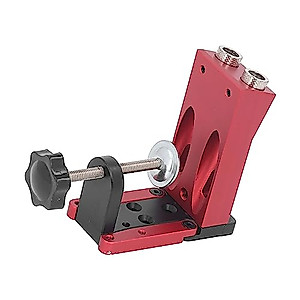 Pocket Hole Jig Kit Woodwork Guides Joint Angle Tool Carpentry Locator Fit 3/8inch Plug