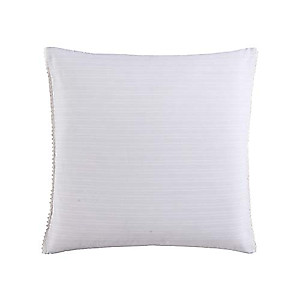 Laura Ashley Home | Meadow Breeze Collection | Comforter Set - 100% Cotton, Reversible Bedding with Matching Shams and Bonus Decorative Pillows, Queen, Purple