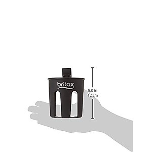 Britax Stroller Cup Holder, Black - Compatible with Single B Agile, B Free, Pathway and B Lively Strollers