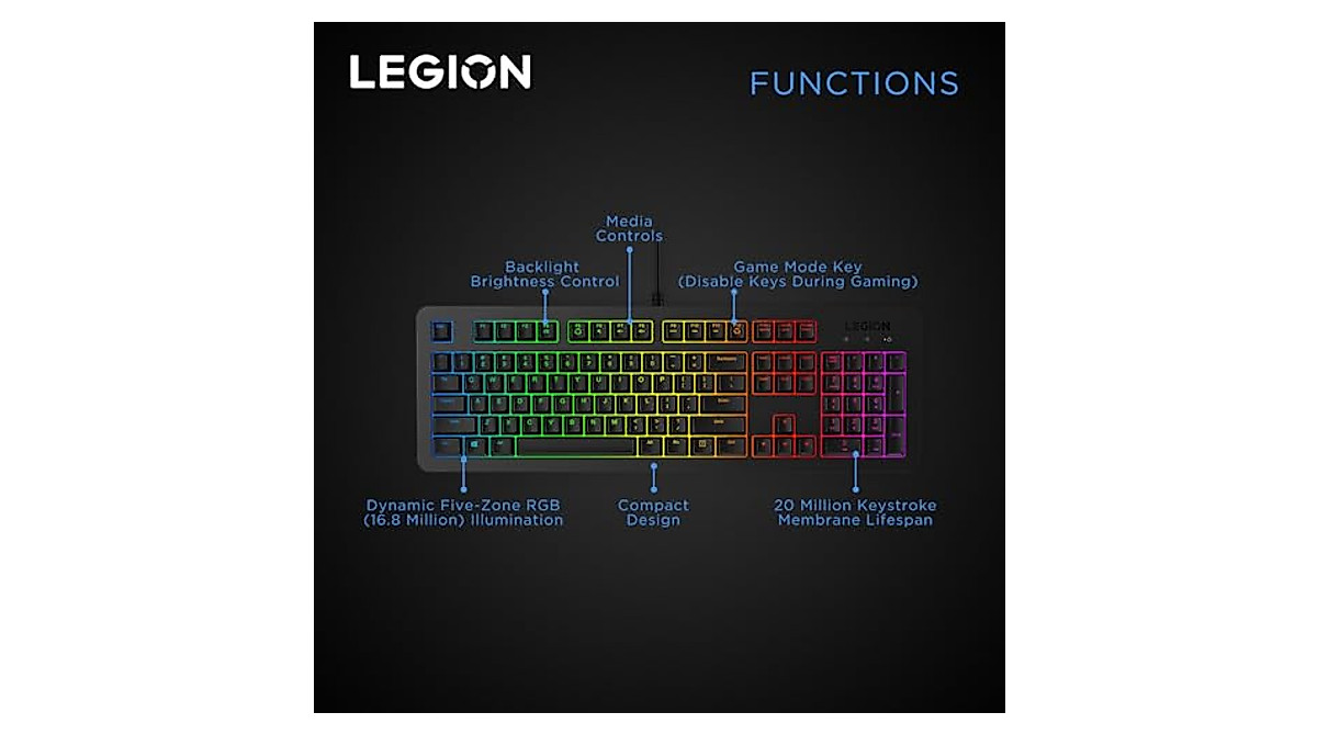 Legion K300 Gaming Keyboard - Enhance Your Game