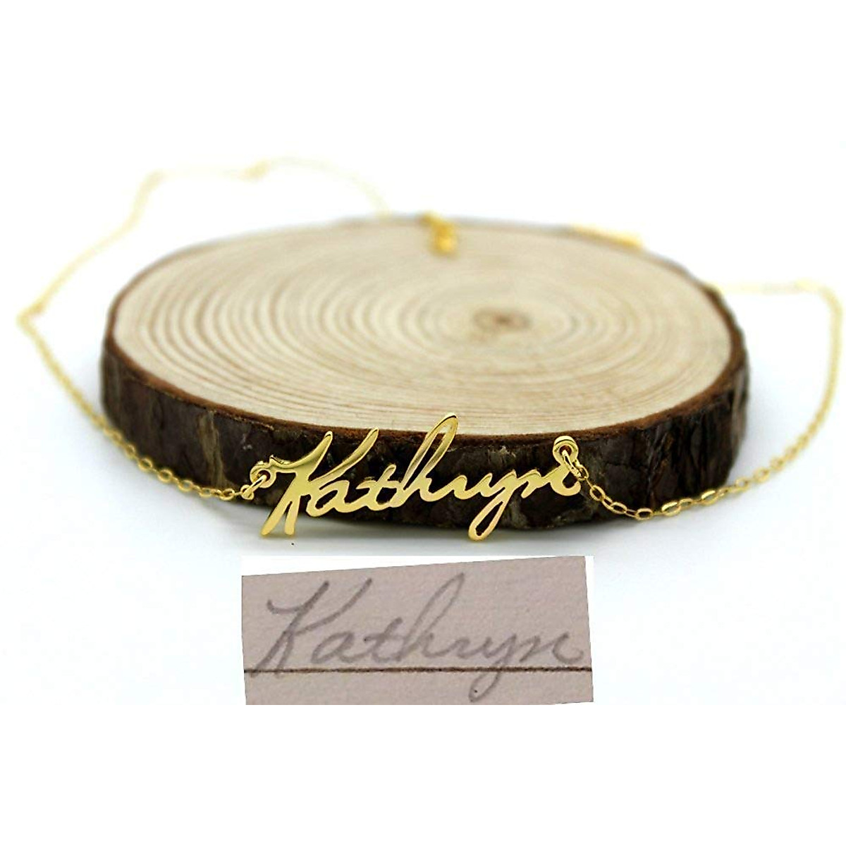 Personalized Handwriting womens Necklace Handwriting Jewelry, Custom Signature Necklace - Your Actual Handwriting - 925 Sterling Silver