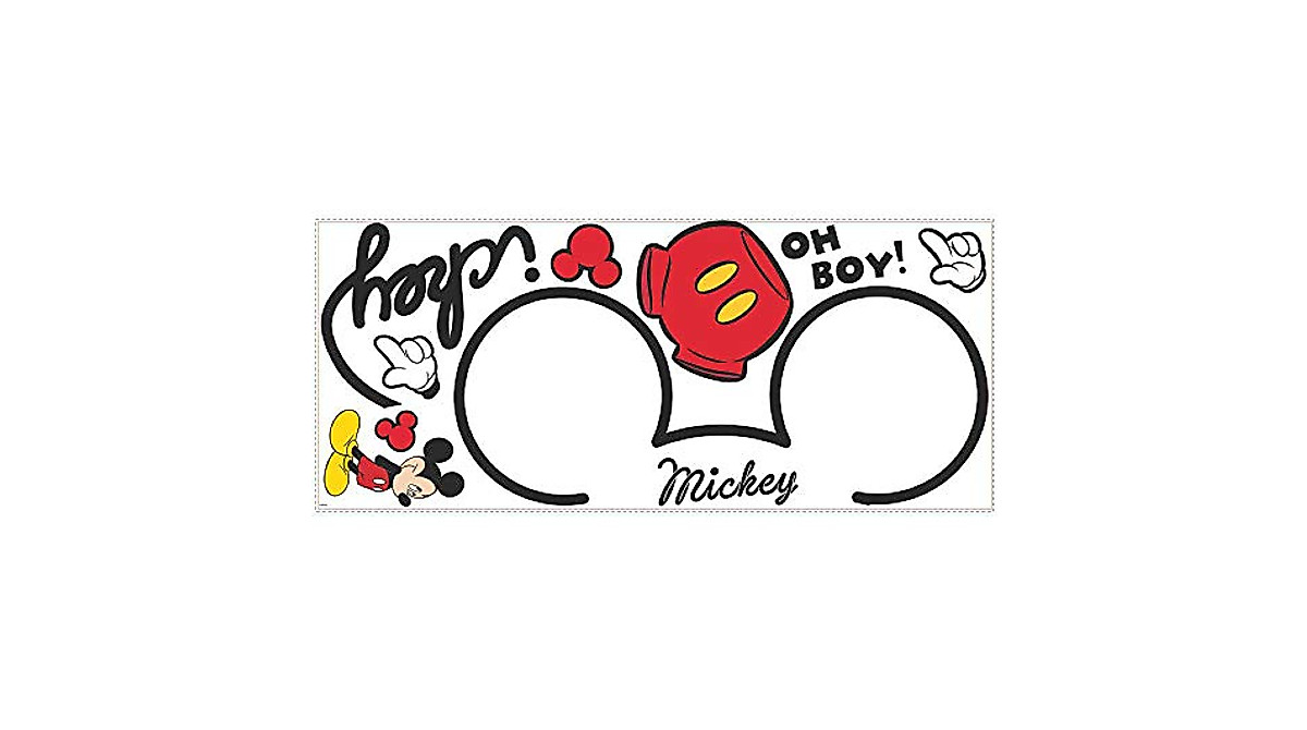 Mickey Mouse Peel and Stick Wall Decals | RoomMates