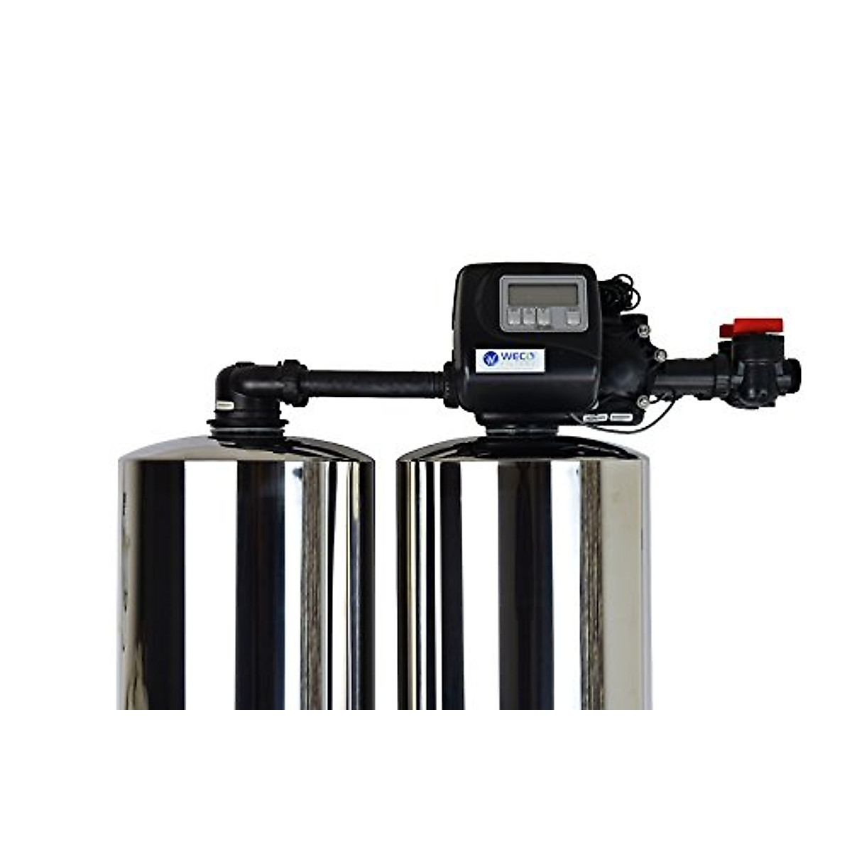 WECO 2MC-1252 High Efficiency Twin Alternating Water Softener for Water Hardness Reduction - Assembled in U.S.A with Domestic and Foreign Parts.