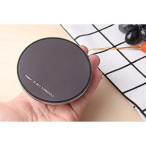 Kitchen Timer, Chef Cooking Timer Clock with Loud Alarm, No Batteries Required, 100% Mechanical - Magnetic Backing, Exquisite Stainless Steel Body