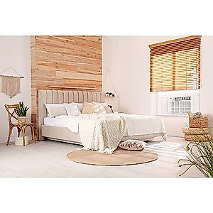 Keystone 18,000 230V Window Air Conditioner, 16,000 BTU Supplemental Heating, Sleep Mode, Remote Control, 24H Timer, AC for Rooms up to 1000 Sq. Ft., KSTHW18A, 18000, White