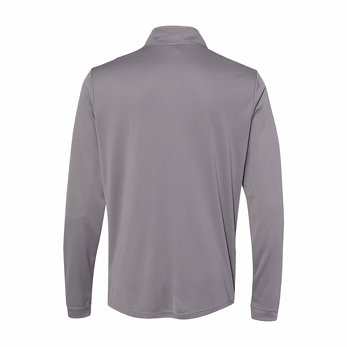 Adidas Mens Lightweight Quarter-Zip Pullover (A401) - Grey Three, Large