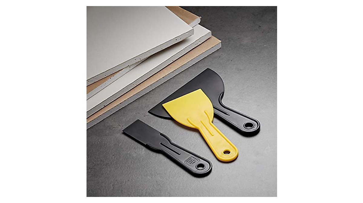 Amazon Basics Putty Knives 3-Pack for DIY Projects