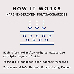 Naturium Marine Hyaluronic Water Cream, Face Moisturizer, Hydrating & Anti-Aging Skin Care, 1.7 oz