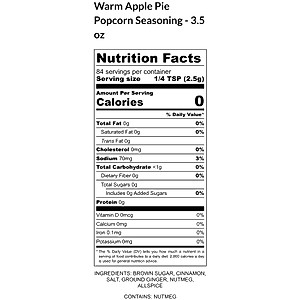 Popcorn Seasoning | Sweet 6 Pack | Chipotle Cinnamon Popcorn Seasoning | Salted Caramel Popcorn Seasoning | Campfire Chocolate Popcorn Seasoning | Peanut Butter Popcorn Seasoning | Cinnamon Sugar Popcorn Seasoning | Warm Apple Pie Popcorn Seasoning | Gift