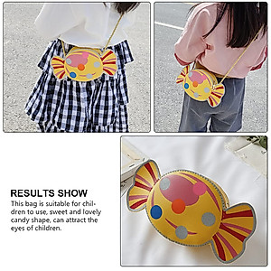 VALICLUD Storage Bag Lovely Candy Shaped Bag Cross Body Pouch Mini Change Purse