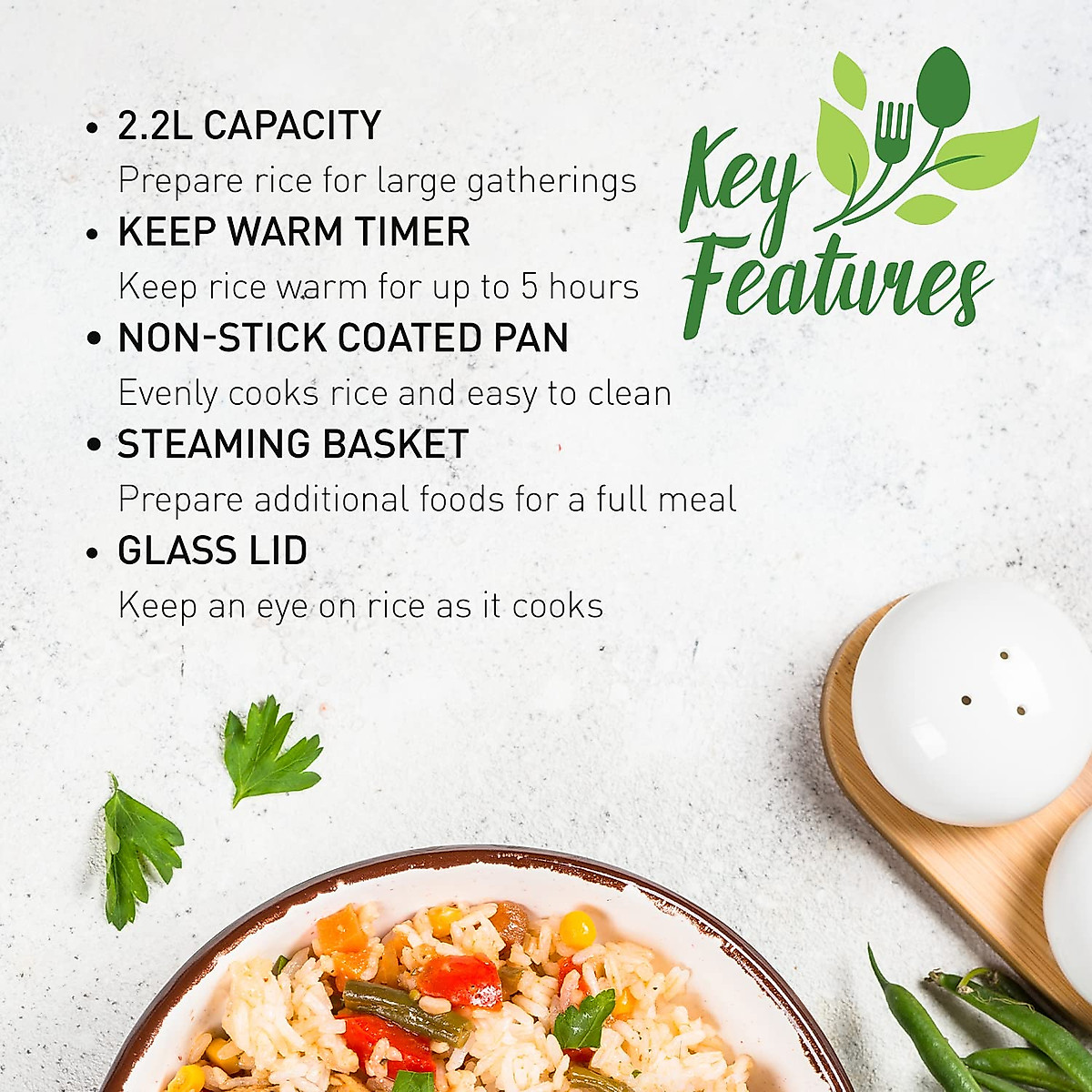 Panasonic 12 Cup (Uncooked) Automatic Rice Cooker/Steamer, Silver