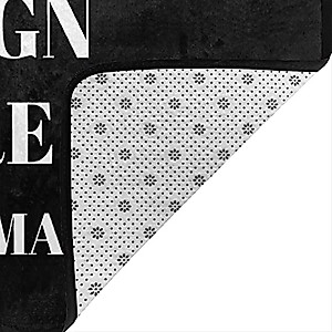 Custom Rug Personalized Area Rug 5x7,Add Your Own Logo Image Text Photo,Washable Living Room Throw Rug, Non-Slip Decorative Floor Mat, Non-Shedding Carpet for Living Room Entrance Office Mudroom