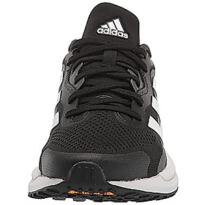 adidas Women's Solar Glide 4 ST Running Shoe, Black/White/Grey, 10