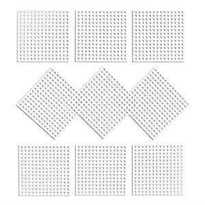 Grow A Bonsai Tree 50 Count 2x2 Inch Rigid Bonsai and Flower Pot Drainage Mesh Screens
