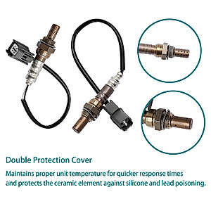O2 Oxygen Sensor Upstream Downstream 2Pcs Compatible with Honda CR-V Replaces# 234-9005, 234-4125