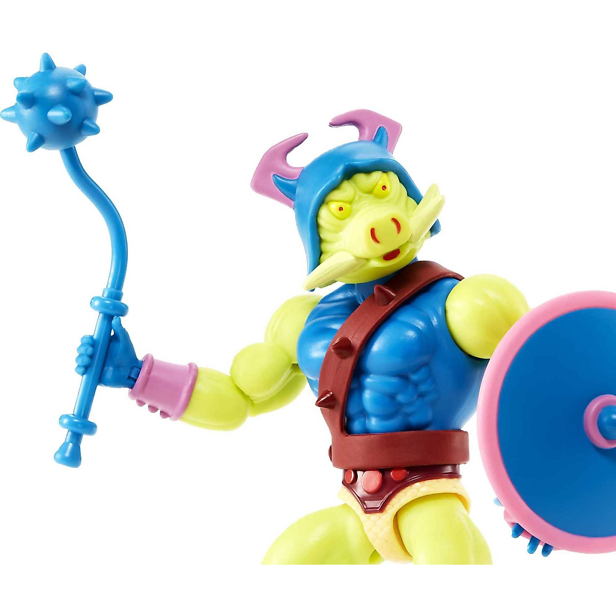 Masters of the Universe Origins Pig-Head 5.5-in Action Figures, Battle Figures for Storytelling Play and Display, Gift for 6 to 10-Year-Olds and Adult Collectors