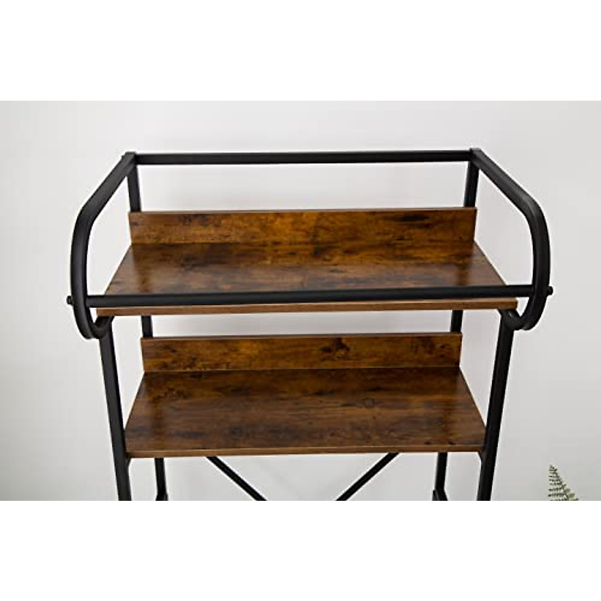 Piklomo 2-Tier Bathroom Room Shelf Washing Machine Storage Utility Rack Over The Toilet Washer Dryer Storage Shelf Bathroom Organizer Rack Space Saving Shelving Units