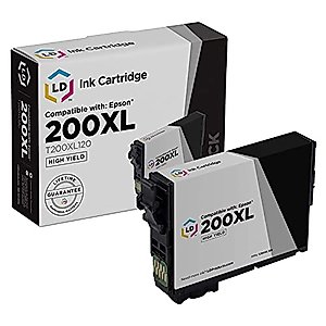 LD Products Remanufactured Ink Cartridge Replacement for Epson 200XL (Black)