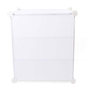 Portable Shoe Rack Organizer 12 Tiers 96 Pairs DIY Shoe Cabinet, Free Standing Shoe Shelf Organizer with Transparent Cover, White Plastic Closet Shoe Organizer Rack Expandable for High Heels, Boots