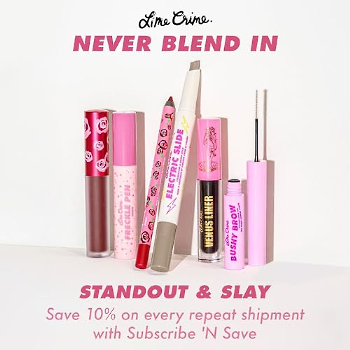 Lime Crime Astronomical Volumizing Vegan Mascara, 51 (Kelly Green) - Easy-to-Apply Creamy Formula with Bold & Full Lashes - Fiber Brush Separates and Defines for Instant Volume - Vegan & Cruelty Free