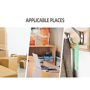 70-Pack Safety Box Cutter, T TOVIA SK2 Stainless Steel Concealed Blade Package Opener with Tape Splitter for Cartons, Cardboard, Wrap, Straps, Film (30 Green, 20 Pink, 20 Yellow)