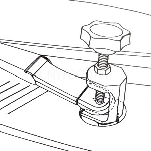 CNWOOAIVE Windscreen Wiper Arm Puller Car Windshield Wiper Arm Removal Tool Glass Mechanics Puller