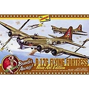 Lindberg Models 1:64 Scale B-17G Nose Art Edition Model Kit