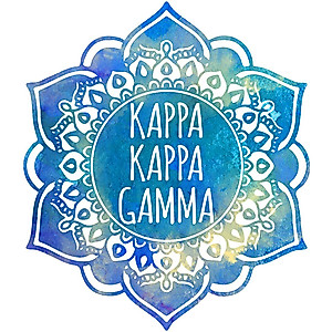 Kappa Kappa Gamma - Mandala Air Freshener - 2/Pack