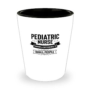Shot Glass Party Funny Pediatric Nurse Making A Difference To Small People