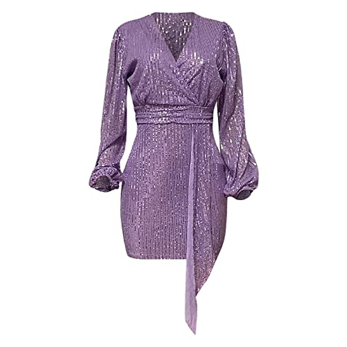 DGMBBX Women's Summer Striped Short Sleeve T Shirt Dress Casual Tie Waist with Pockets Women's Sexy Long Sleeve V Neck Ruched Bodycon Mini Party Cocktail Dress Women's Elegant Round Neck V-Back