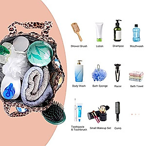 Mesh Shower Caddy, Shower Tote Bag, Large Shower Caddy Portable with 9 pockets, Quick Dry Hanging Shower Bag for College Dorms, Gym, Camp, Beach