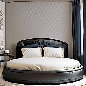 Mielmoon Merakee Visco Round Memory Foam Mattress Ultra-Touch Made in USA (Memory Foam 10 ")