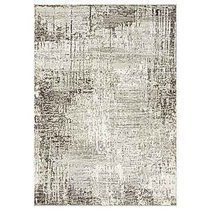 LUXE WEAVERS Modern Abstract Indoor Beige 5x7 Area Rug