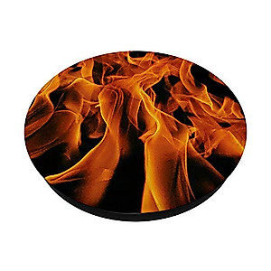 Fire Flames PopSockets Swappable PopGrip