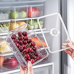 LAMIVEENLA Cheese Container for Refrigerator with Date Dial Sliced Cheese Container for Fridge Cheese Keeper Cream Block Shredded Cheese Storage Box Saver