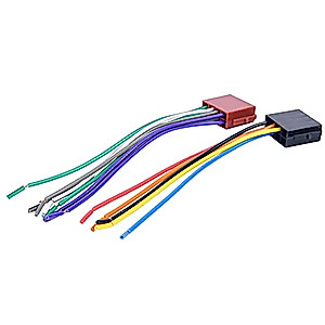 Universal ISO Wiring Harness Car Radio Adaptor Connector Wire Plug Female