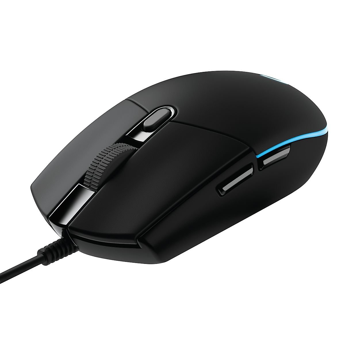 Logitech G203 Prodigy Wired Gaming Mouse, 8,000 DPI, RGB, Lightweight, 6 Programmable Buttons, On-Board Memory, Compatible with PC/Mac - Black